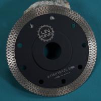 China 140 Teeths Turbo Saw Blade for Stone Slab and Tile Cutting Wet Dry Cutting Disc for sale
