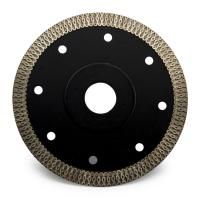 China Wet Dry Cutting Diamond Circular Saw Blade 115mm 10 Teeth per Inch for Porcelain Mesh for sale