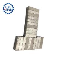 China ODM Support 24*5.5*10mm Soft Hard Marble Diamond Cutting Segment for Block Cutting Tips for sale