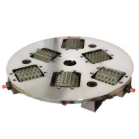 China 3/4/5 Roller Diamond Tool Bush Hammer Disk for Granite/Marble/Quartz Stone Processing for sale