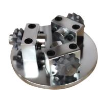 China 3/4/5 Roller Diamond Tool Bush Hammer Disk for Granite/Marble/Quartz Stone Processing for sale