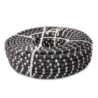 China 11.5mm Diamond Wire Saw for Granite Quarrying Cutting Speed 10-30 m2/h Life Span 20-40 m2/ for sale