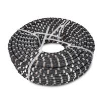 China 11.5mm Diamond Wire Saw for Granite Quarrying Cutting Speed 10-30 m2/h Life Span 20-40 m2/ for sale