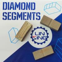 China Diamond Powder 1.2 Meter Single Blade Diamond Segment for Marble Cutting in Europe for sale