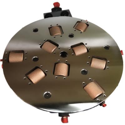 China Vacuum Brazed Diamond Bush Hammer Wheel for Durable Abrasive Disc and Granite Stone for sale