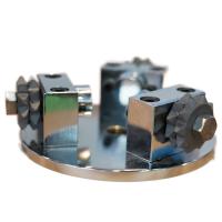 China Vacuum Brazed Diamond Bush Hammer Wheel for Durable Abrasive Disc and Granite Stone for sale