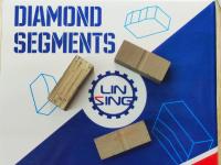 China Diamond Powder 1.2 Meter Single Blade Diamond Segment for Marble Cutting in Europe for sale