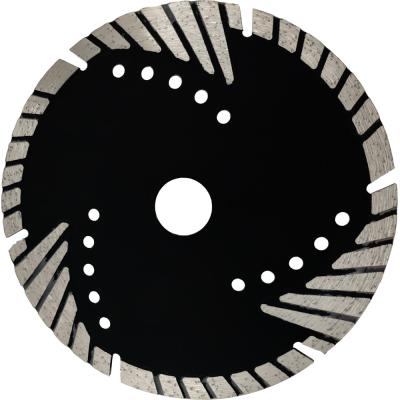 China Other Length Diamond Saw Blade Turbo Type Protection Teeth Cutting Disc for Stone Tile for sale