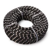 China Steel Rubber Diamond Wire Saw for Cutting of Reinforced Concrete Granite Marble Stone for sale