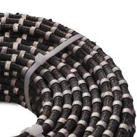China Steel Rubber Diamond Wire Saw for Cutting of Reinforced Concrete Granite Marble Stone for sale