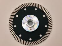 China Diamond Turbo Disc 230 mm for Fast Metal Cutting of Stone Slabs Tiles Ceramic Porcelain for sale