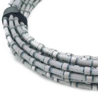 China D8.8mm*37 Diamond Wire Saw for Granite Squarring or Profiling in European and Brazilian Markets for sale
