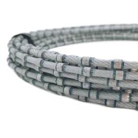 China D8.8mm*37 Diamond Wire Saw for Granite Squarring or Profiling in European and Brazilian Markets for sale