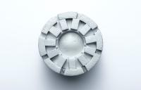 China Metal Powder Diamond Satellite Wheel for Polishing Granite Slab 130mm Customized for sale
