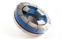 China Metal Powder Diamond Satellite Wheel for Polishing Granite Slab 130mm Customized for sale