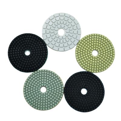 China 3-Step Wet Flexible Polishing Pad for Granite Marble Car Bodies Level C/B/a/ a Level for sale