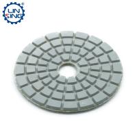 China 3-Step Wet Flexible Polishing Pad for Granite Marble Car Bodies Level C/B/a/ a Level for sale
