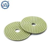 China 3-Step Wet Flexible Polishing Pad for Granite Marble Car Bodies Level C/B/a/ a Level for sale