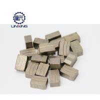 China Raw Material Metal Powder Diamond Cutting Segment for Marble Gangsaw for sale