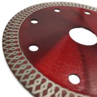 China Good Performance 7 inch Diamond Tools X Mesh Turbo Cutting Disc for HOT PRESS Process Type for sale