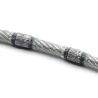 China Quick Cut 9.0MM Diamond Wire Saw for Granite Marble Block Profiling and Squaring for sale
