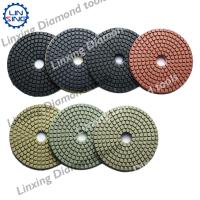 China Flexible Diamond Polishing Pads for Marble Pad Type Buffing Pads Customization Obm for sale