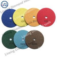 China Flexible Diamond Polishing Pads for Marble Pad Type Buffing Pads Customization Obm for sale