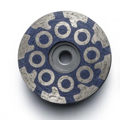 China 75mm Diamond Cup Wheel for Hand Grinding Tools Enhance Your Natural Stone Work for sale