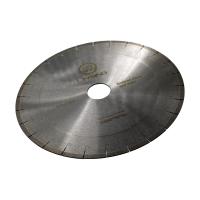 China Ti-coated Finishing 350mm J Type Diamond Saw Blade for No Chipping Dekton Cutting for sale