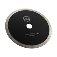 China High Speed Straight Smooth Edge 110mm Diamond Saw Blade for Ceramic Tile Cutting for sale