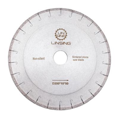 China Customized Color 14'' 16'' Silent J-slot Blade for Dekton Marble Cutting Saw Diamond for sale