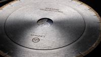 China Customized Color 14'' 16'' Silent J-slot Blade for Dekton Marble Cutting Saw Diamond for sale