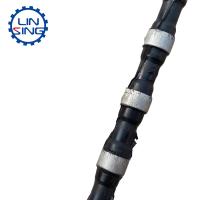 China 20-40 m2/m Life Span Granite Diamond Wire Saw Rope for Quarry Mining 11.5mm Diameter for sale