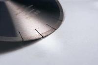 China 350mm 14'' U-slot Porcelain Diamond Saw Blade for Diamond Cutting Sharpness Advantage for sale