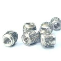 China Stone Concrete Diamond Electroplated Dry Cutting Beads for Quarry Wire Saw Machine for sale