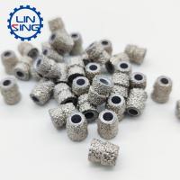 China Stone Concrete Diamond Electroplated Dry Cutting Beads for Quarry Wire Saw Machine for sale