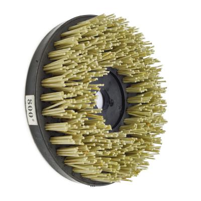 China 100MM Nylon Brush With Abrasive Diamond Grains for Auto-Grinding and Polishing Machine for sale