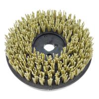 China 100MM Nylon Brush With Abrasive Diamond Grains for Auto-Grinding and Polishing Machine for sale