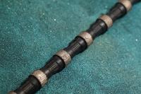China Beads Top Class Sintering Beads Flexible Diamond Wire for Granite Quarry 11.5MM*40 for sale