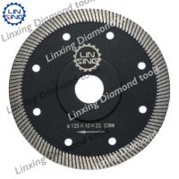 China 6 1/2in Blade Length Diamond Mesh Turbo Cutting Blade Disc for Heavy Duty and Cutting for sale