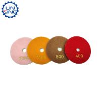 China Diamond Round and Frankfurt Polishing Pad for Stone Marble Limestone and Granite Edge Panel Surface Grinding for sale