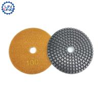 China Diamond Round and Frankfurt Polishing Pad for Stone Marble Limestone and Granite Edge Panel Surface Grinding for sale
