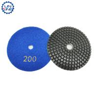 China Diamond Round and Frankfurt Polishing Pad for Stone Marble Limestone and Granite Edge Panel Surface Grinding for sale