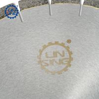 China Finishing Ti-coated Diamond Blade for Marble and Granite Cutting 14'' U-slot Disc for sale