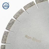 China Finishing Ti-coated Diamond Blade for Marble and Granite Cutting 14'' U-slot Disc for sale