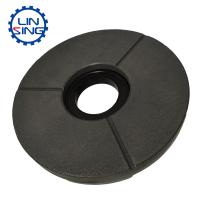 China 8-10 Inch Black Polishing Buff Disc for Granite Grinding A Grade Stone Processing Tool for sale