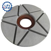 China 8-10 Inch Black Polishing Buff Disc for Granite Grinding A Grade Stone Processing Tool for sale
