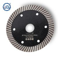 China 4.5in Diamond Saw Blade for Concrete Cutting of Glasses Marble and Granite by Linsing for sale