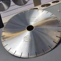 China Sharpness 14'' 16'' U-slot Blade Silent Porcelain Cut Blade Ceramics Diamond Saw Blade J-slot Ceramics Disc for sale