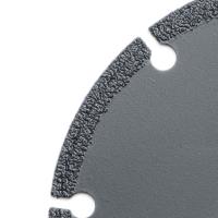 China D110*D20*1.2 Diamond Cutting Disc Vacuum Brazed for Precise Stone Concrete Cutting for sale
